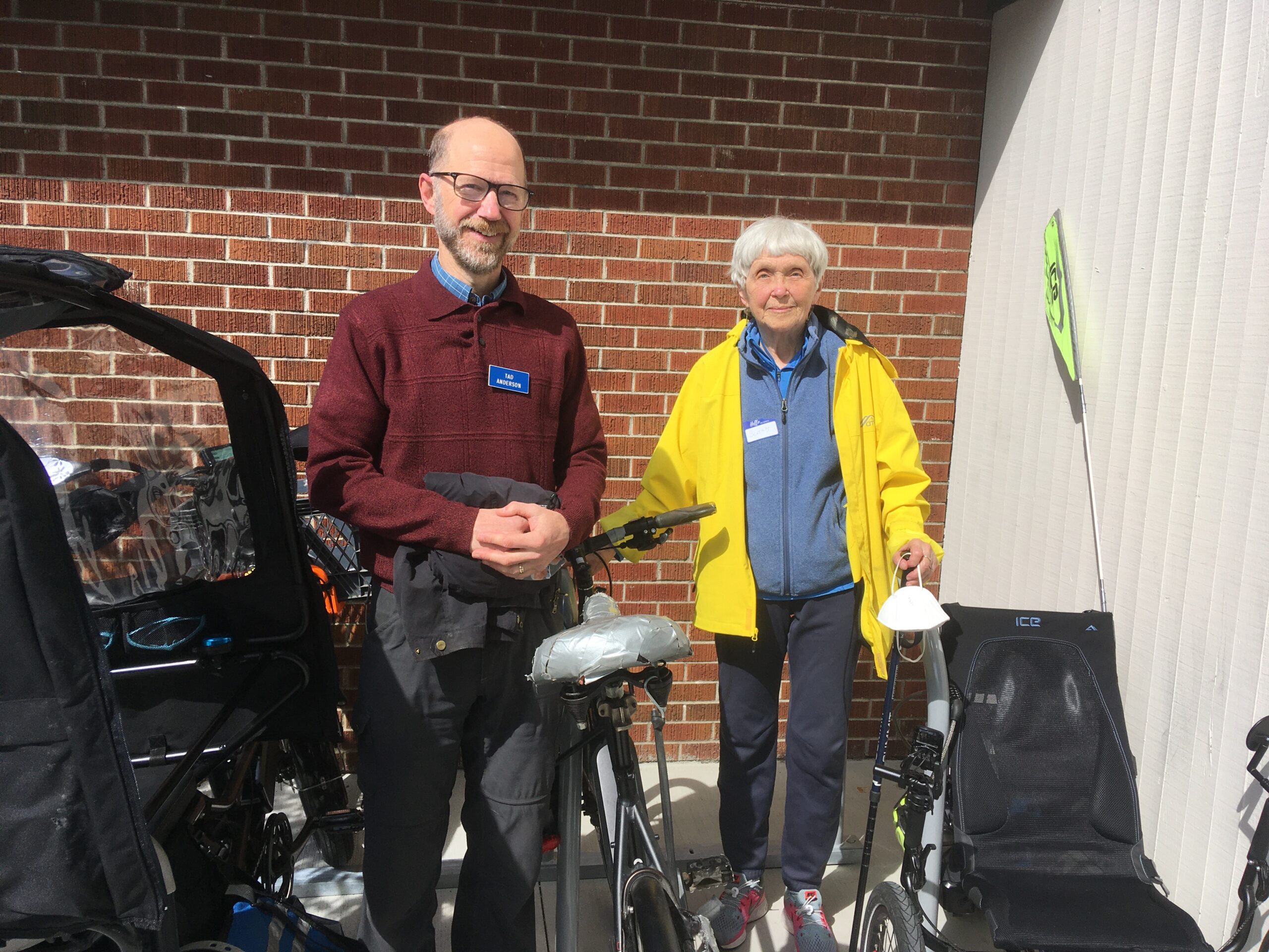 New Bike Racks at Our Redeemer's - Our Redeemer's Lutheran Church