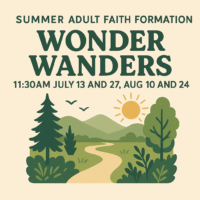 Wonder Wanders - Our Redeemer's Lutheran Church