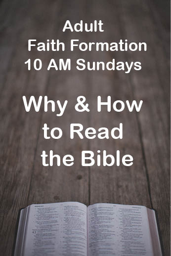 Why and How to Read the Bible? - Our Redeemer's Lutheran Church